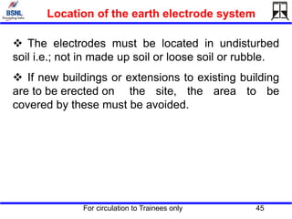 Earthing system Of telecom equipment Chapter 1 | PPT