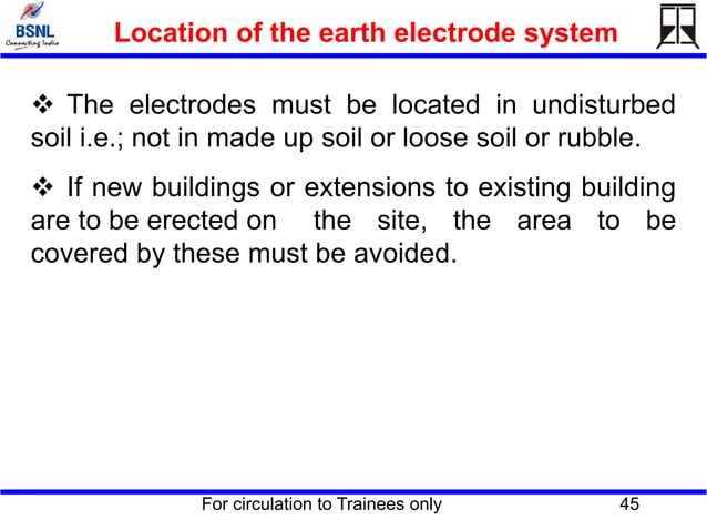 Earthing system Of telecom equipment Chapter 1 | PPT | Geology | Science