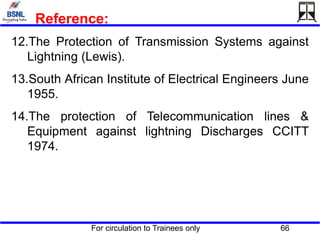 Earthing system Of telecom equipment Chapter 1 | PPT