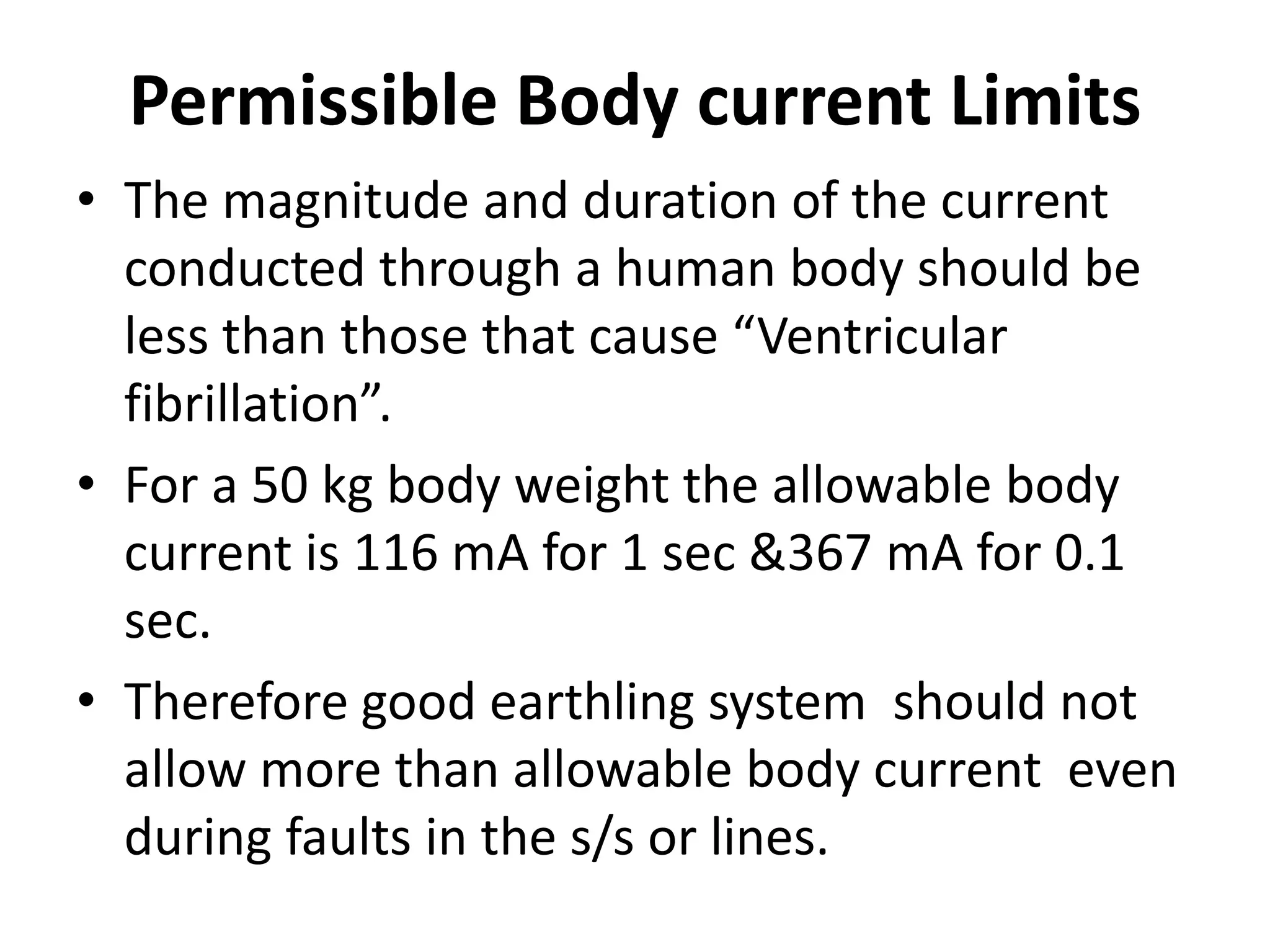 Earthing system | PPTX