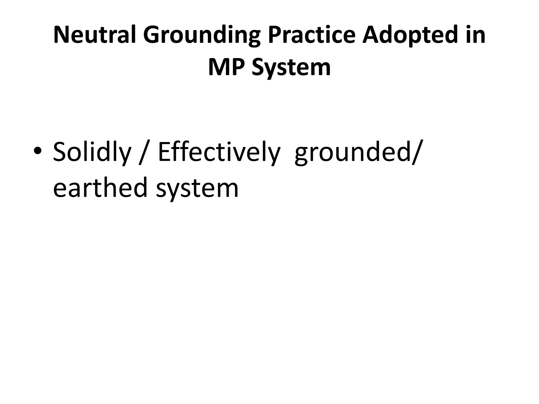 Earthing system | PPTX