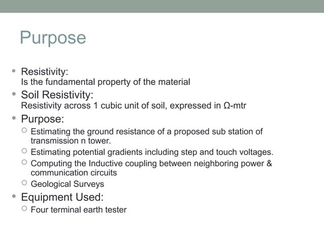 EarthingSystem_PPT sst in optcl substation.ppt | Physics | Science