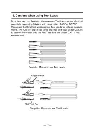 reading instruction manual earthing tester pdf | PDF