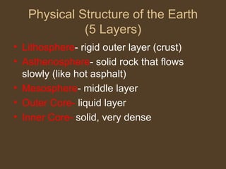 Earth layers | PPT