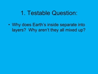 Earth Layers Density | PPT