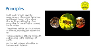 Earth leaders for ecosystem resilience and sustainable development | PPTX