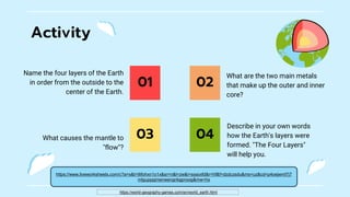 Earth's structure.pptx This lesson will learning about the structure ...