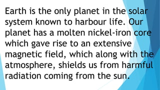 EARTH & LIFE MODULE1.docx.pptx | Geography | Science