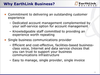 EarthLink Business Corporate Overview pres 6 13-11 | PPT