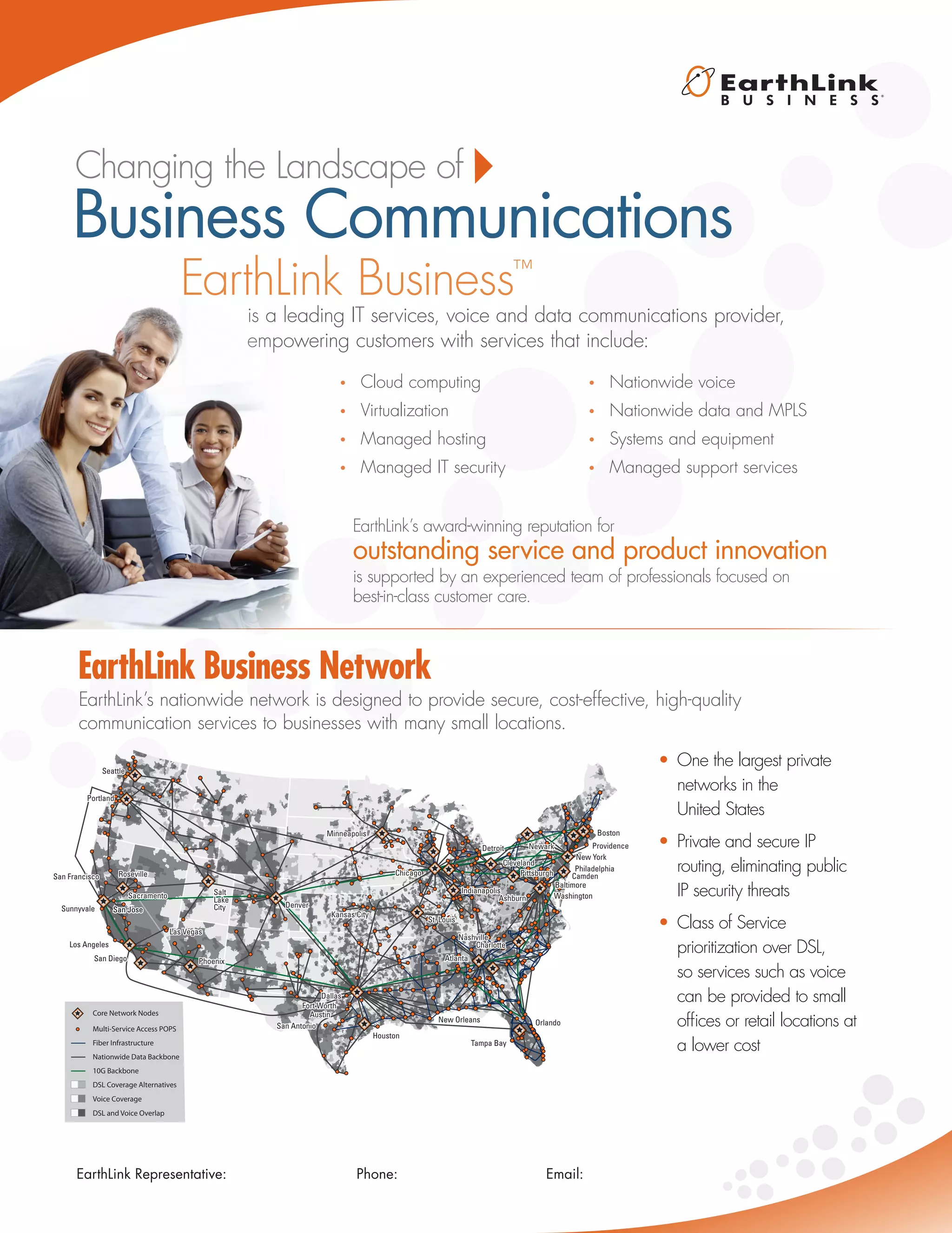 EarthLink Business IT Service Offerings | PDF