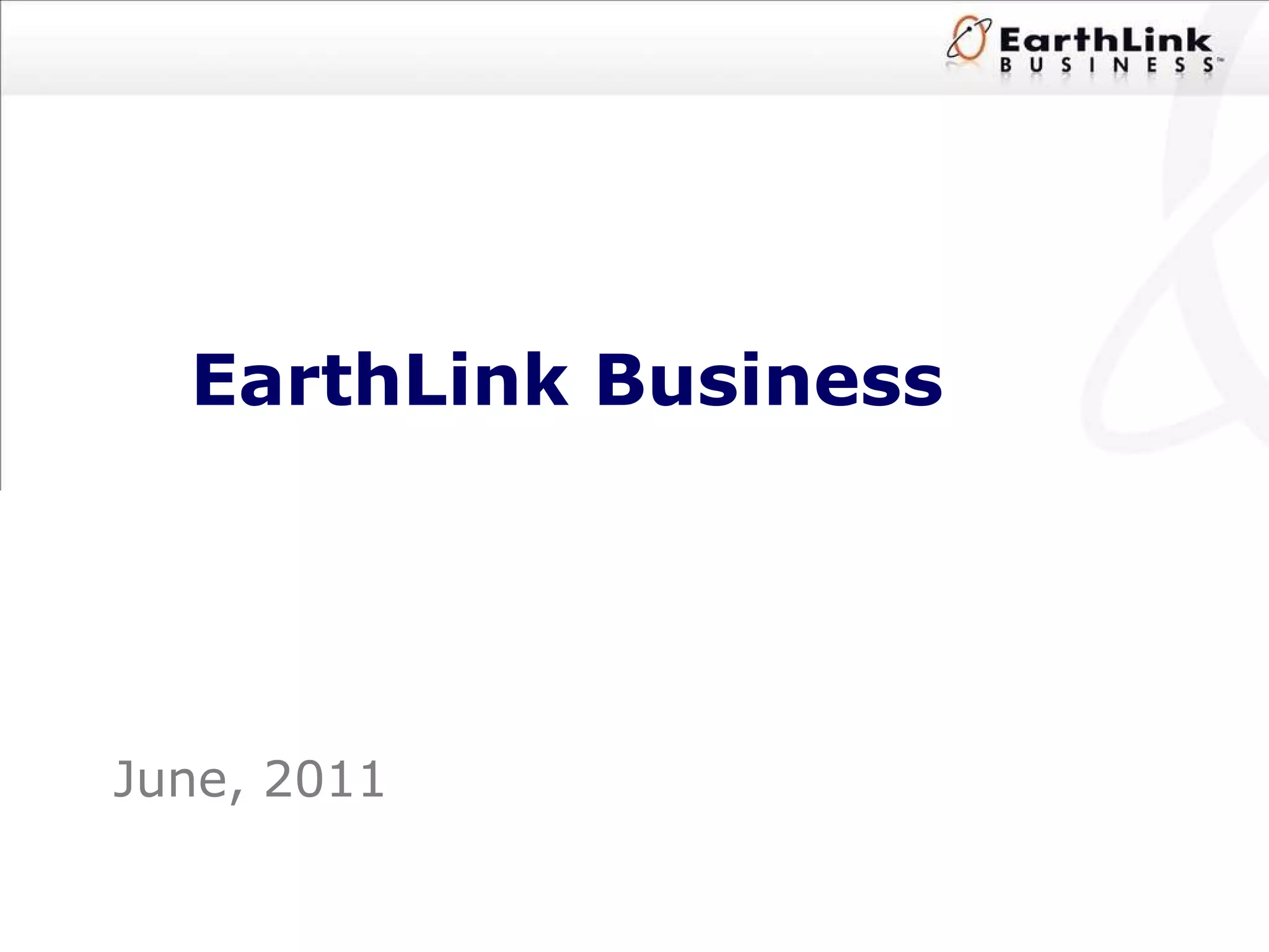 Earth Link Business Slide Show. | PPT