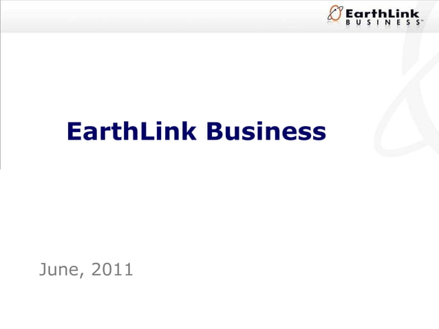 Earth Link Business Slide Show. | PPT