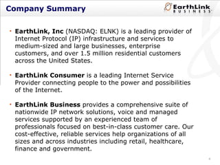 Earth Link Business Slide Show. | PPT