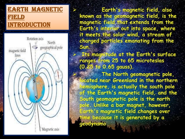 Earth magnetic field | PPTX