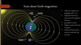 Earth magnetism geology | PPTX