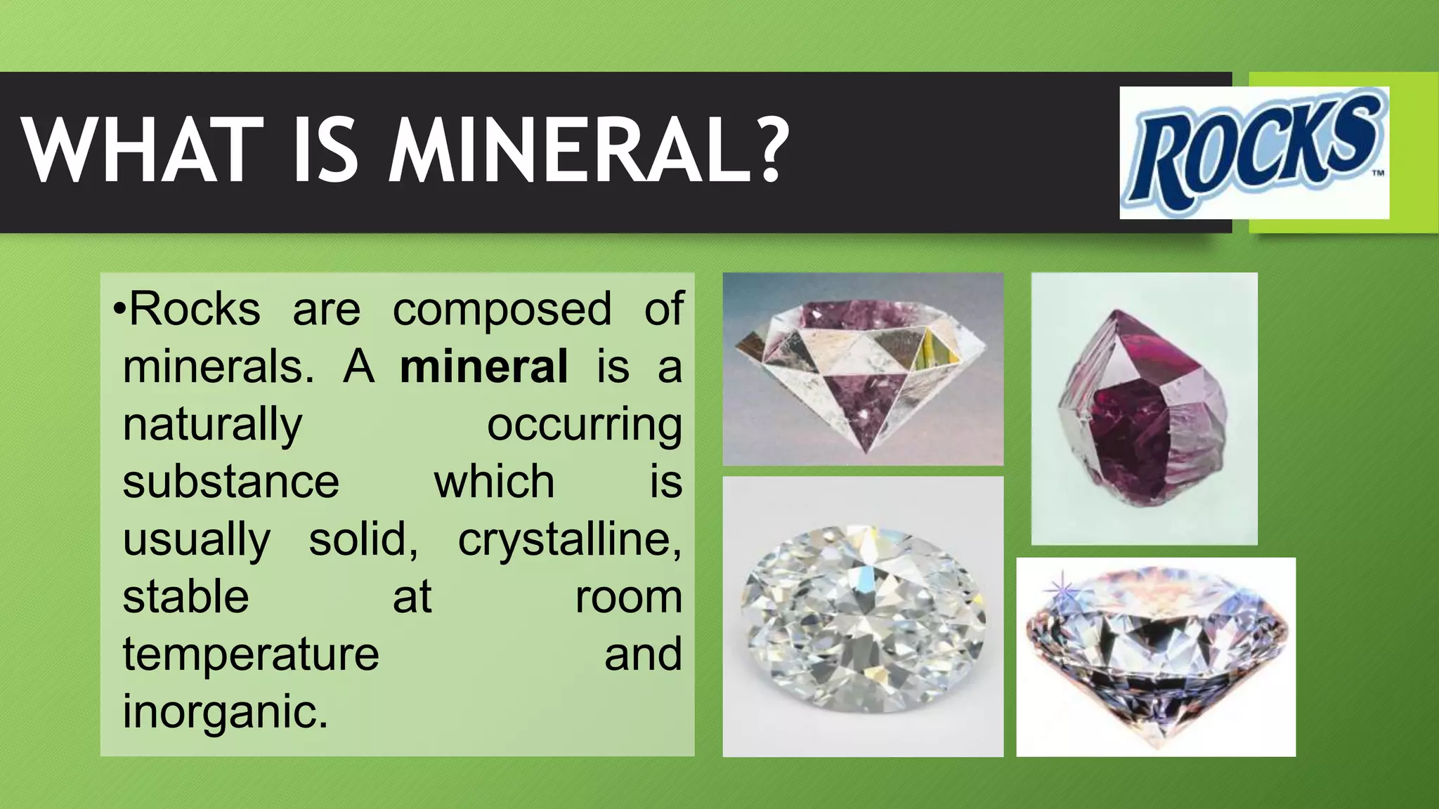 Earth Materials and Processes | PPTX