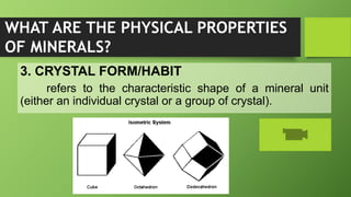 Earth Materials and Processes | PPTX