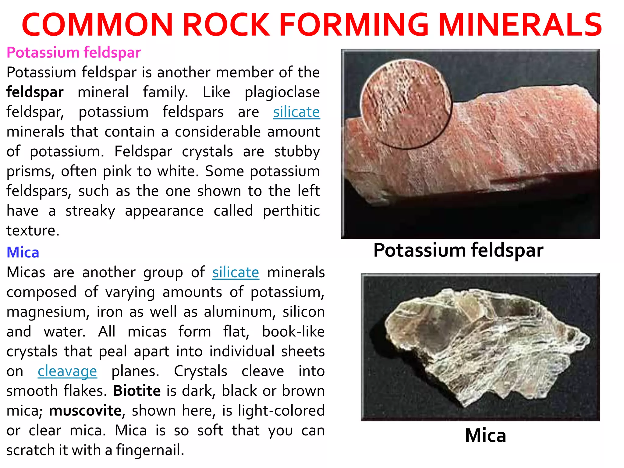 Earth materials, internel structure of the earth, composition of the ...