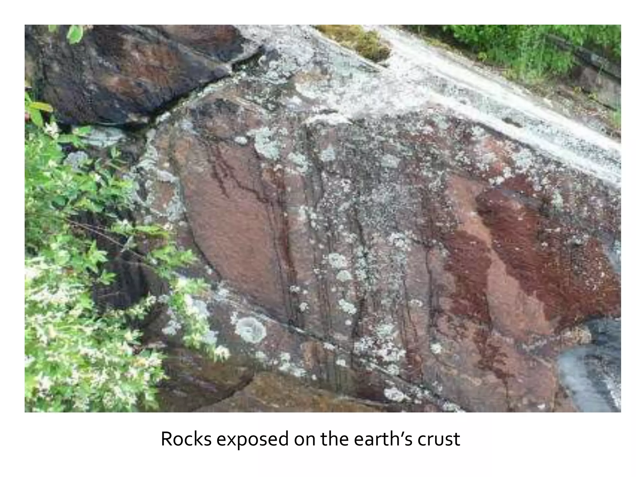 Earth materials, internel structure of the earth, composition of the ...