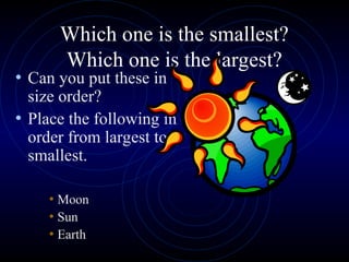 EARTH MOON AND ITS ROTATION CONCEPT DETAIL | PPT