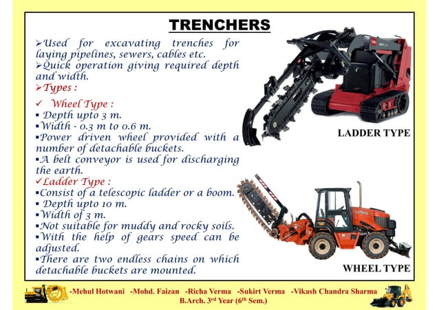 EARTH MOVERS AND EXCAVATORS | PDF