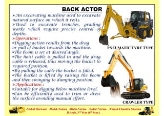 EARTH MOVERS AND EXCAVATORS | PDF