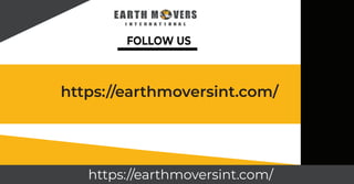 Earthmovers: Top Earth Moving Equipments | PDF