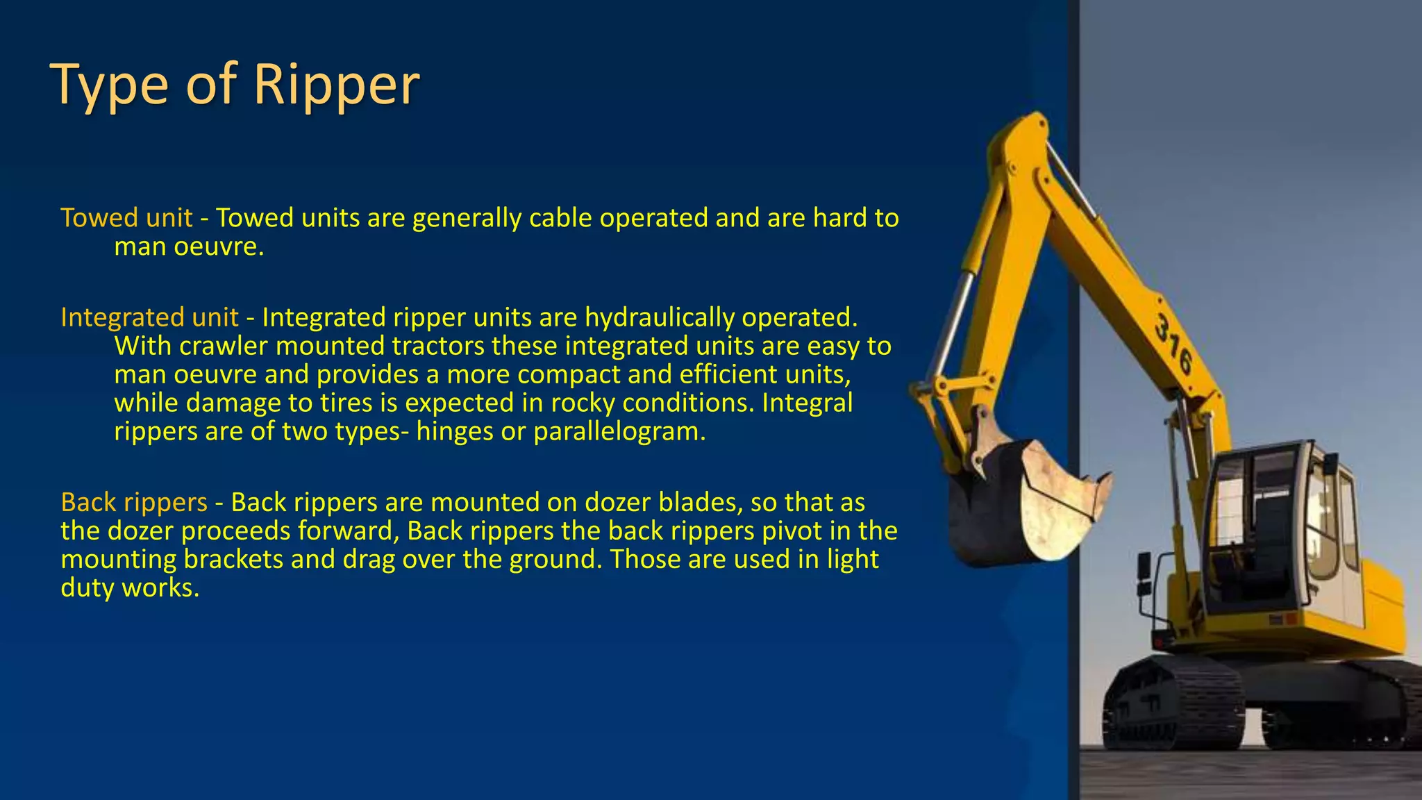 EARTH MOVING EQUIPMENTS | PPTX