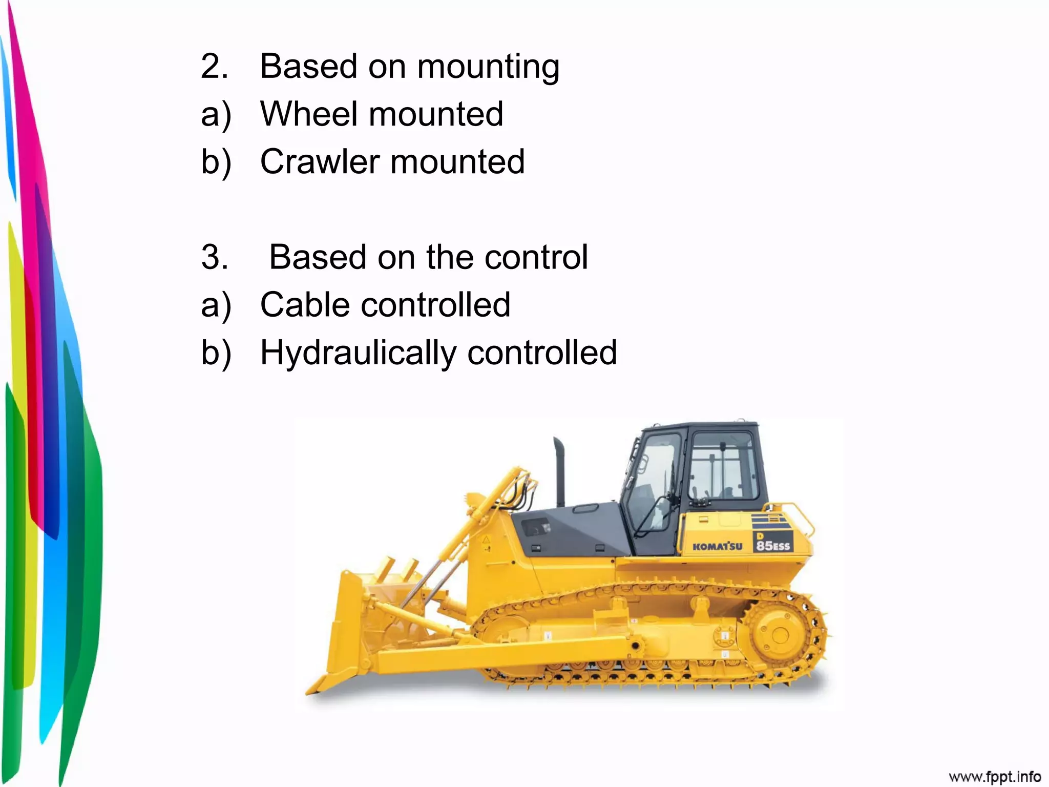 Earth moving equipments | PPT