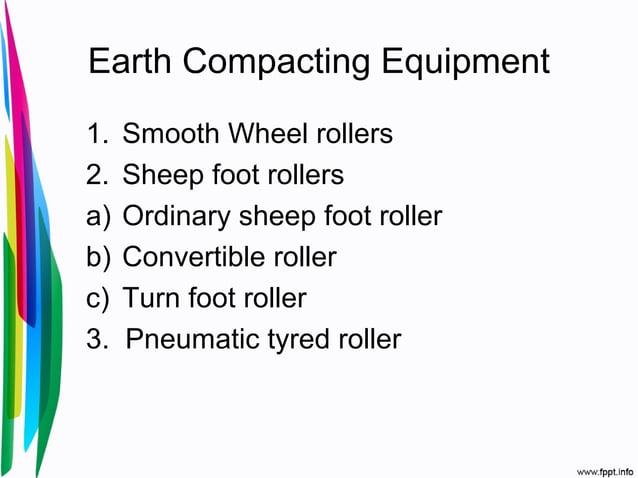Earth moving equipments | PPT