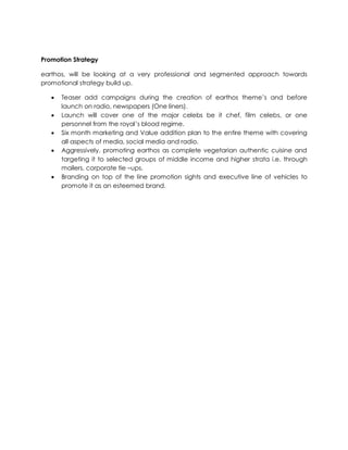 Earthos International business plan | PDF