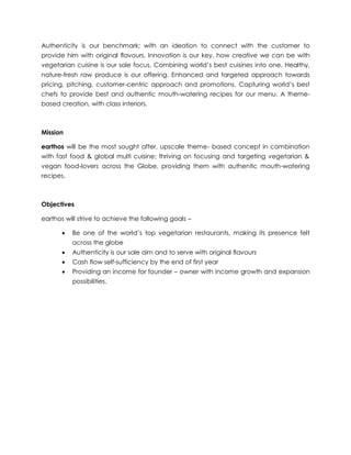 Earthos International business plan | PDF