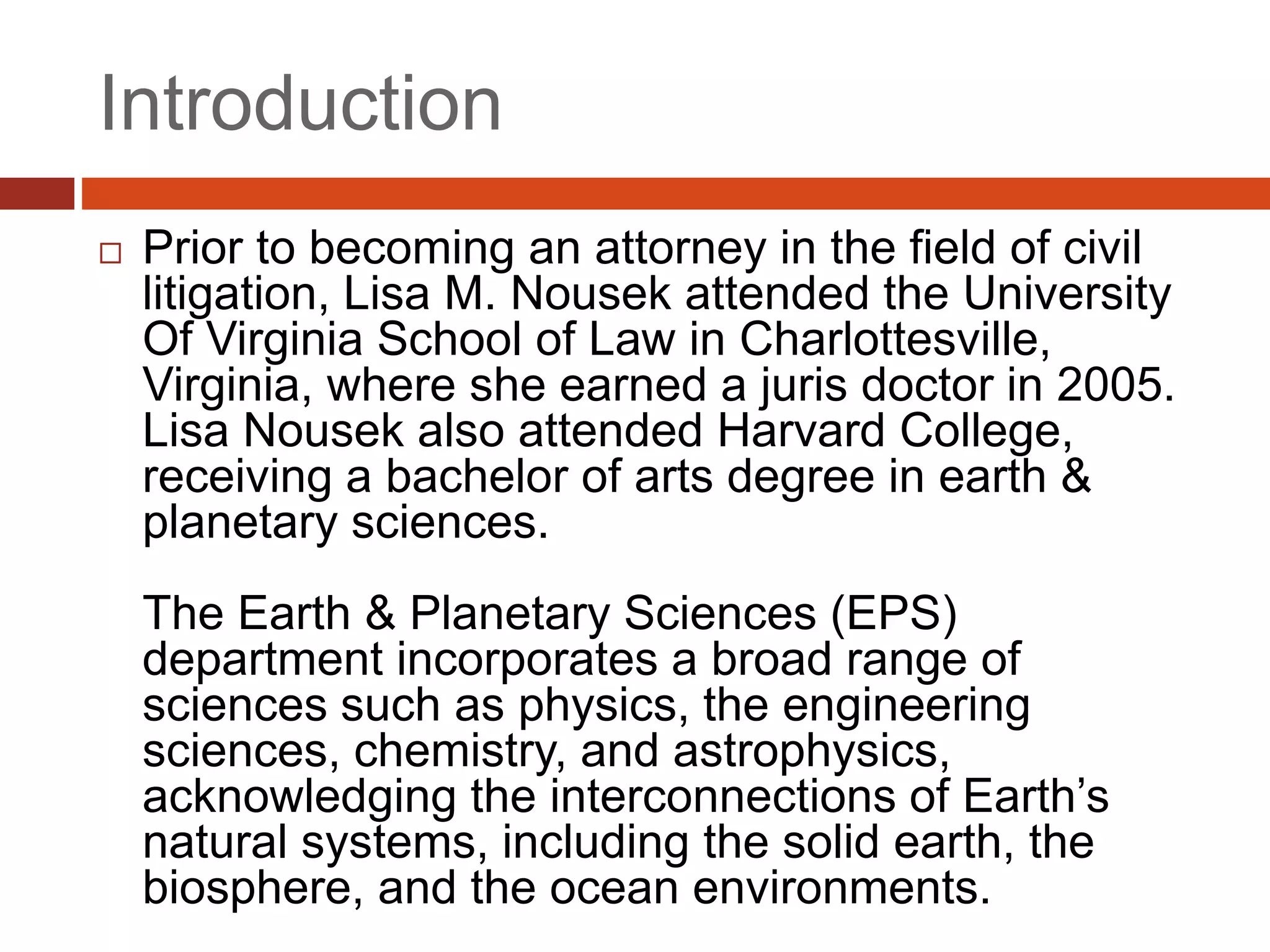 Earth & Planetary Sciences Department | PPT