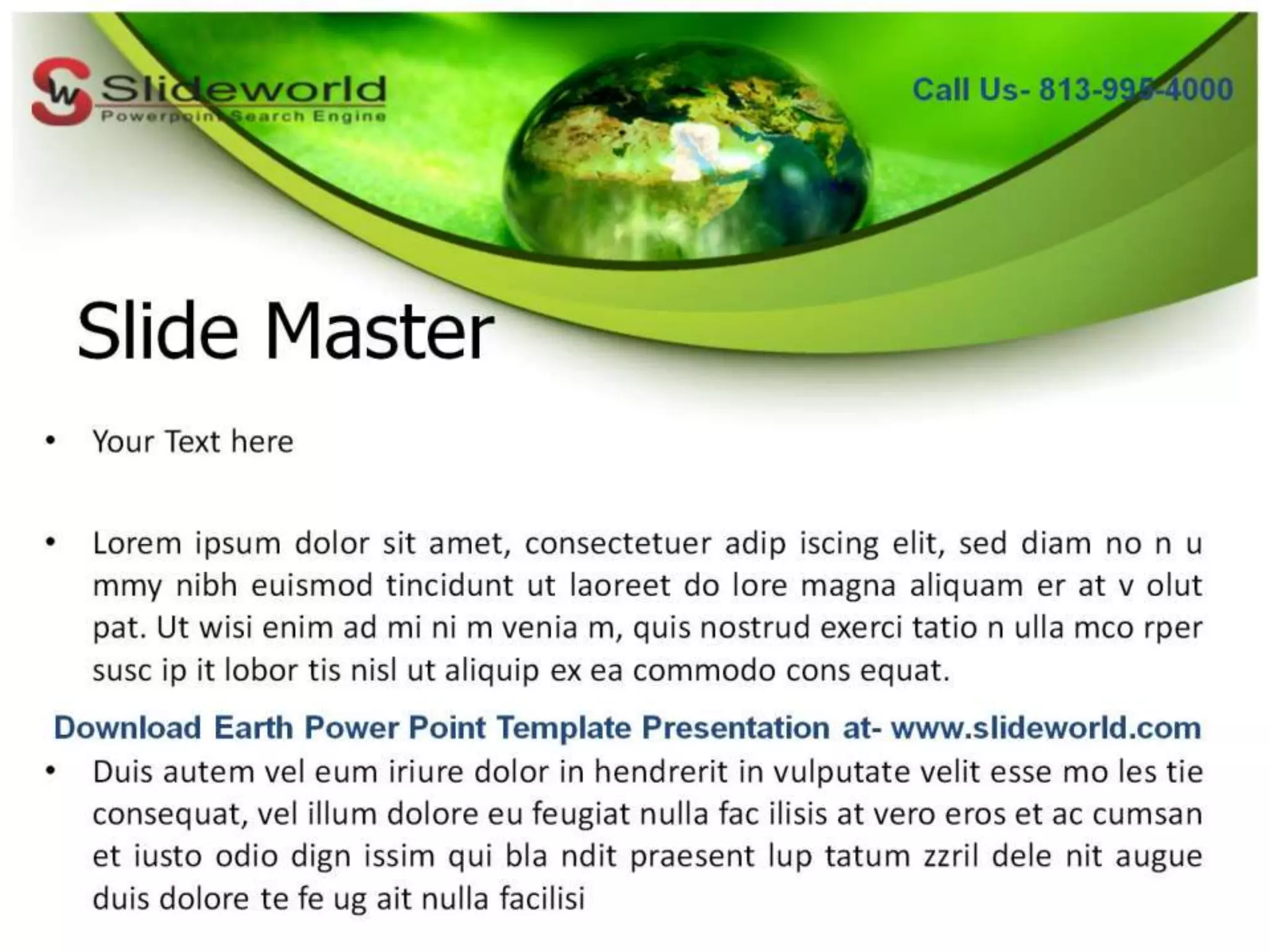 Earth powerpoint template presentation | PPT