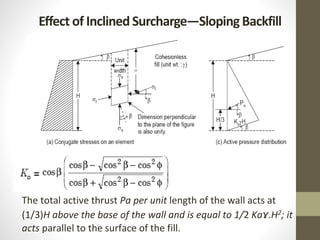 Earth pressure | PPTX