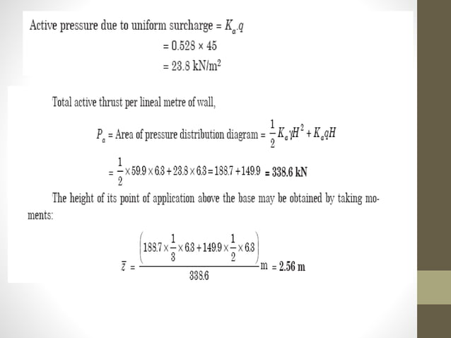 Earth pressure | PPTX | Geology | Science