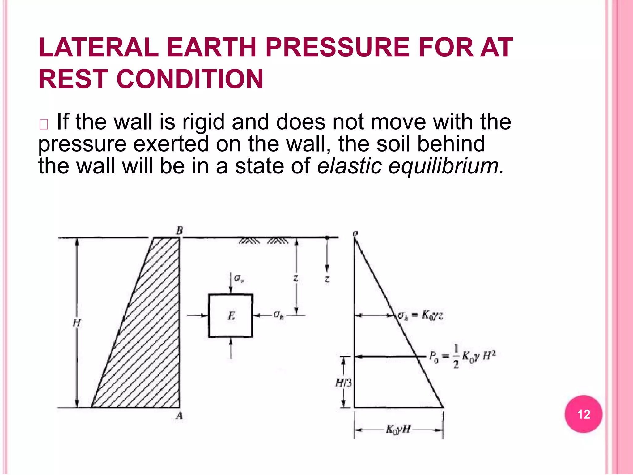 Earth pressure( soil mechanics) | PPTX