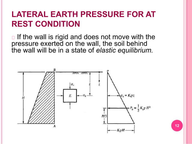 Earth pressure( soil mechanics) | PPTX | Geology | Science