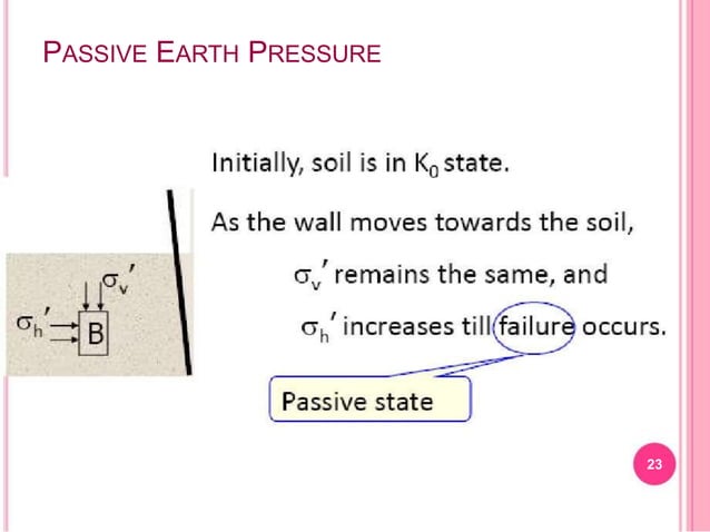 Earth pressure( soil mechanics) | PPTX | Geology | Science