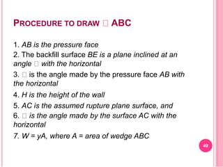 Earth pressure( soil mechanics) | PPTX