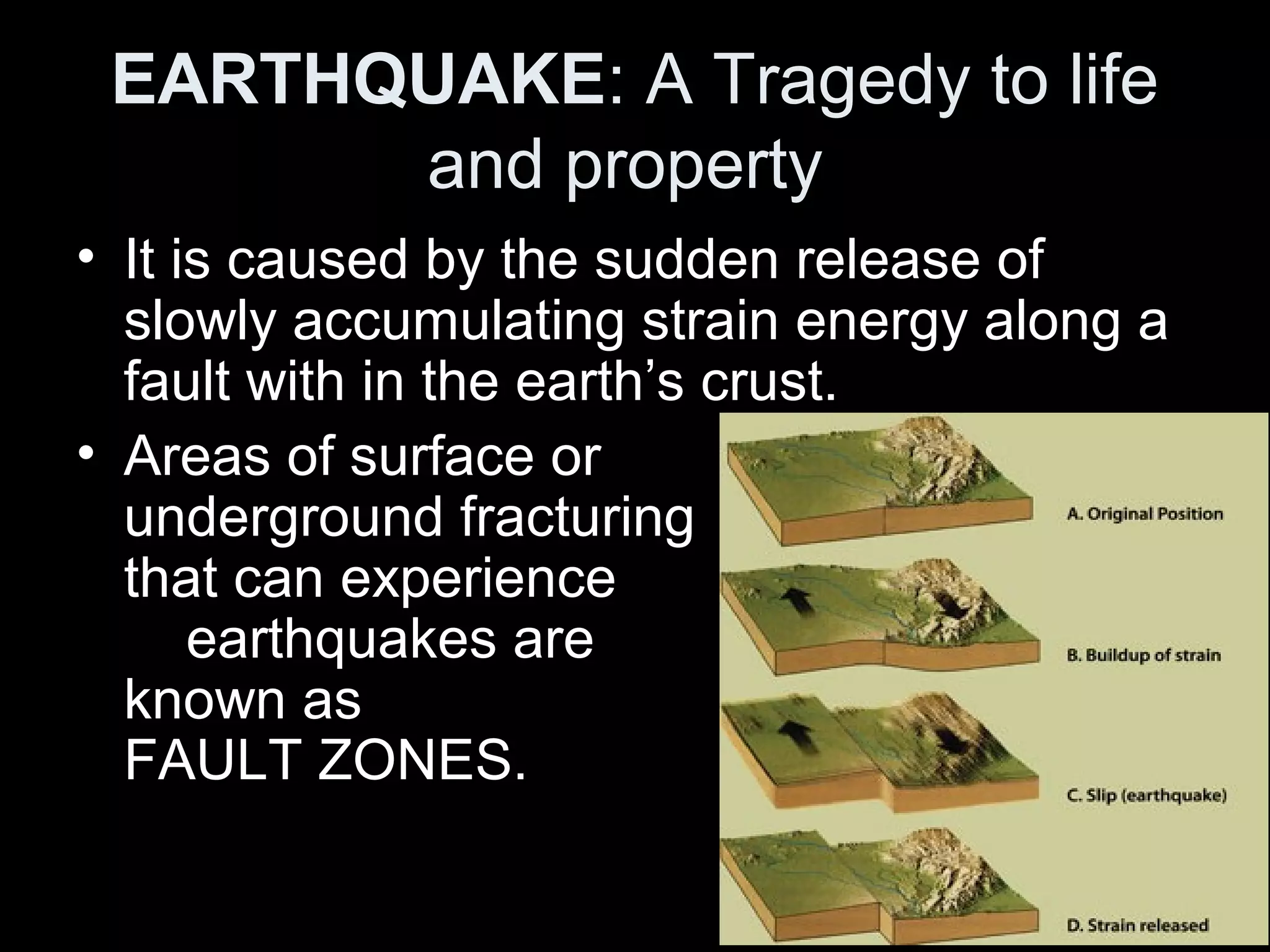 Earthquake and its causes | PPT