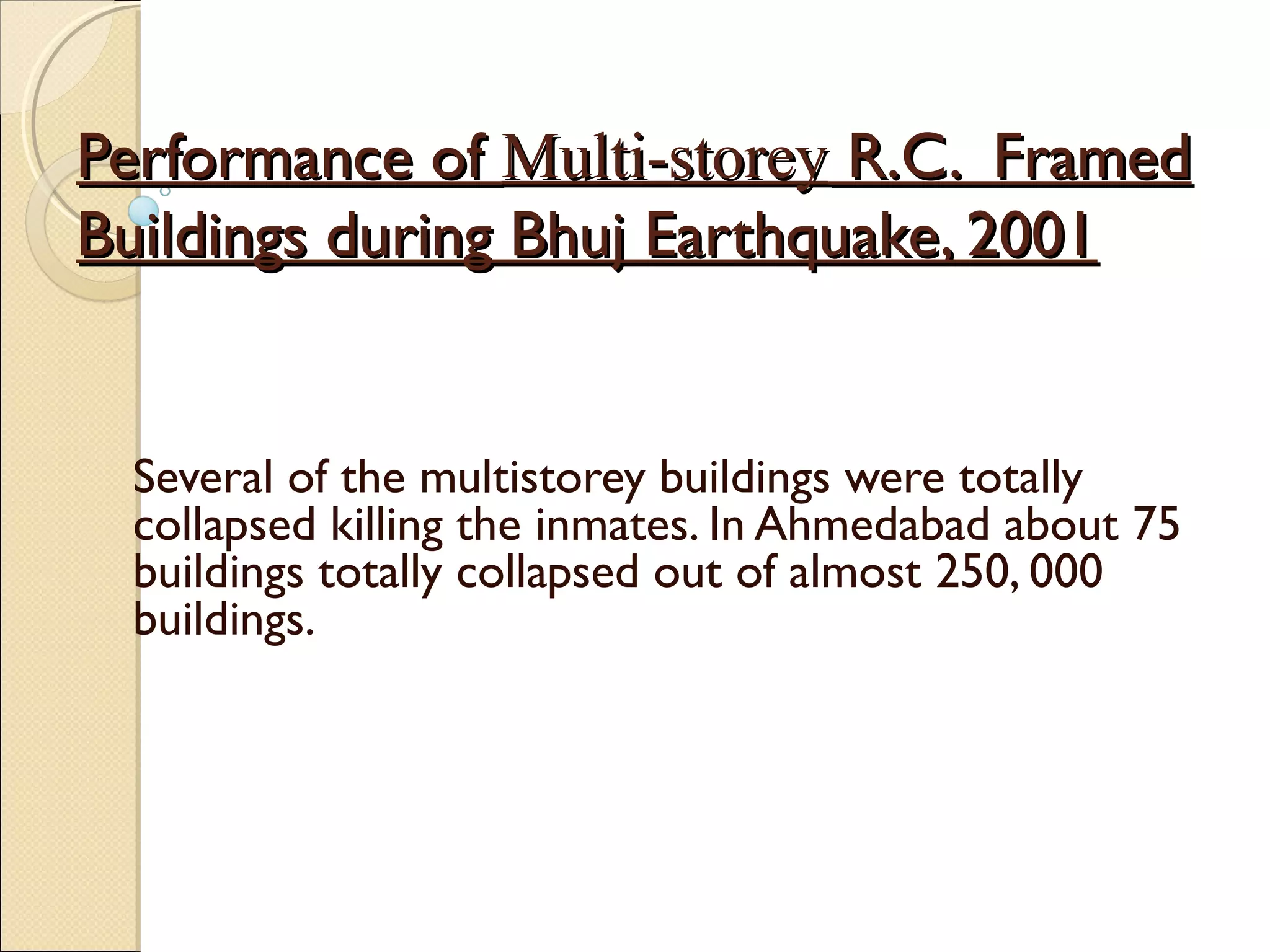 Earthquacke case study | PPT | Geology | Science