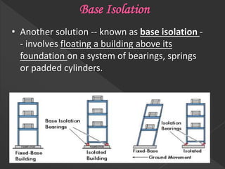 Earthquack resisting system in building | PPTX