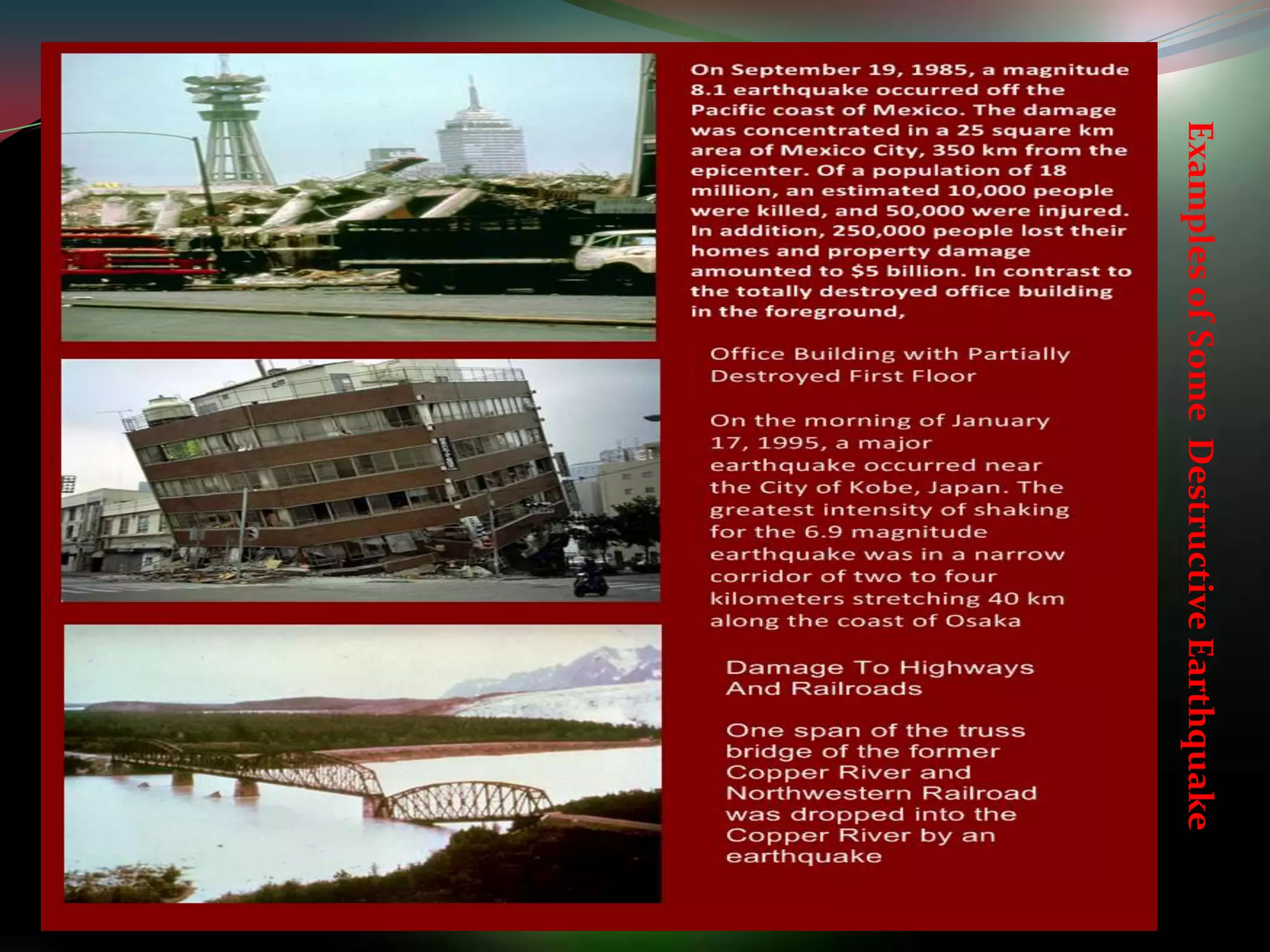 A brief discussion about Earthquake | PPTX