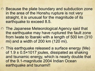 Japan Earthquake | PPTX