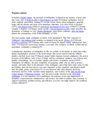 Earthquake | DOCX