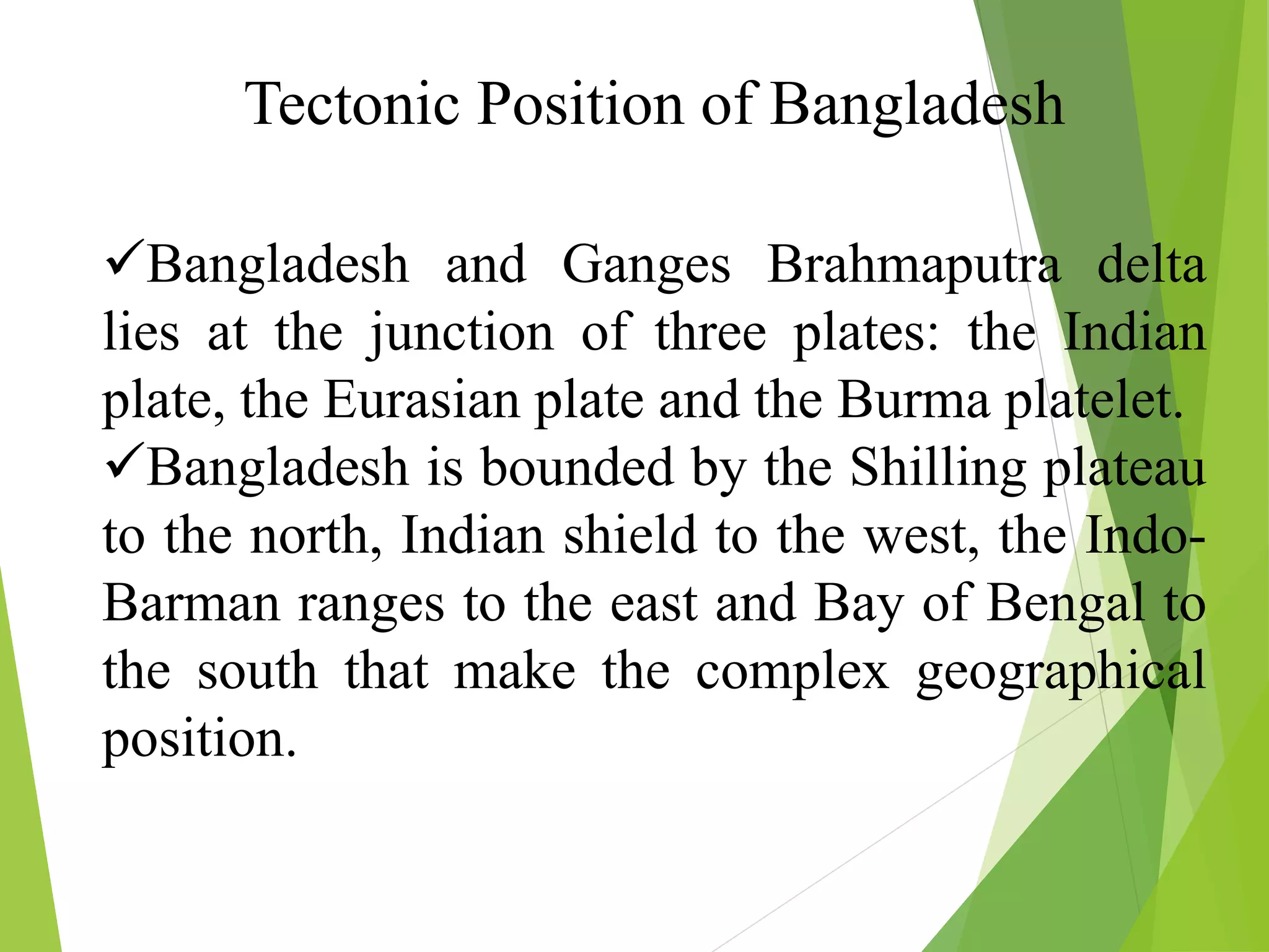 Earthquake in Bangladesh | PPTX