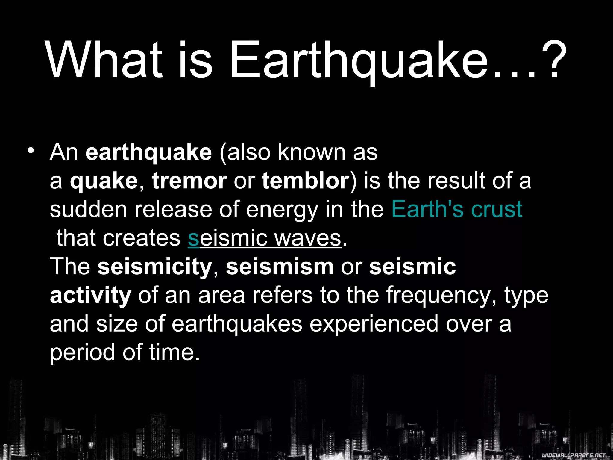 Earthquake Resisting Building Structur | PPT