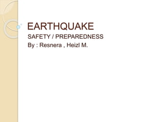 Earthquake | PPT
