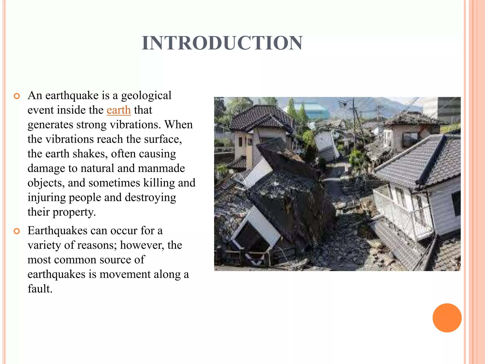 Earthquake | PPTX